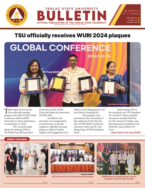 TSU Bulletin 2024 - Tarlac State University