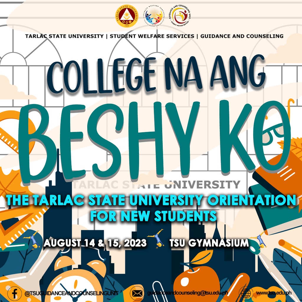 TSU-CAE 2024-2025 ADVISORY NO. 3 - Tarlac State University